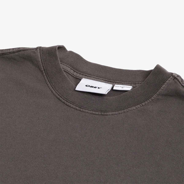 OBEY Lowercase Pigment Long Sleeve T-Shirt - Pigment Digital Black – Urban Industry