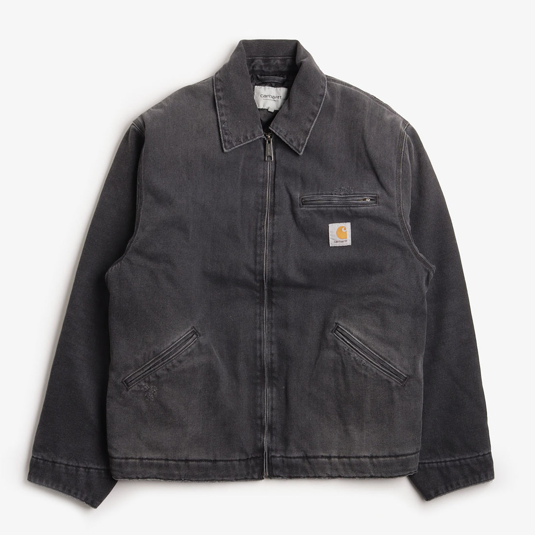 Carhartt WIP OG Detroit Jacket - Black (Grind Wash) – Urban Industry