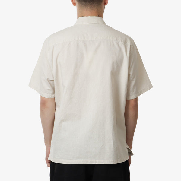 Norse Projects Ivan Relaxed Cotton Linen Shirt - Ecru – Urban Industry