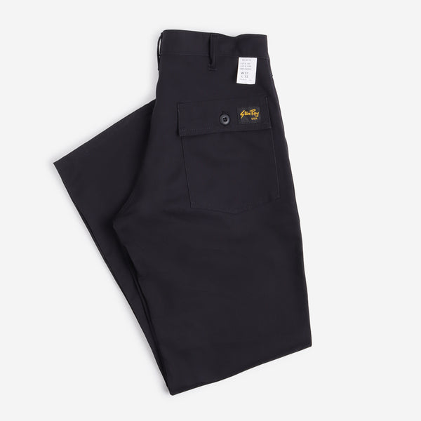 Stan Ray OG Loose Fit Fatigue Pant - 1100 Series - Black Twill – Urban ...