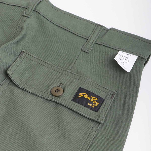 Stan Ray Slim Fit 4 Pocket Fatigue Pant - 1300 Series - Olive Sateen ...