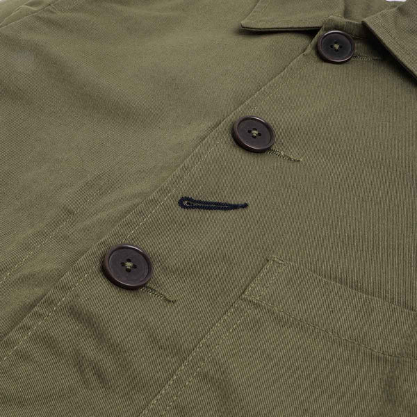 Universal Works Bakers Jacket - Light Olive – Urban Industry