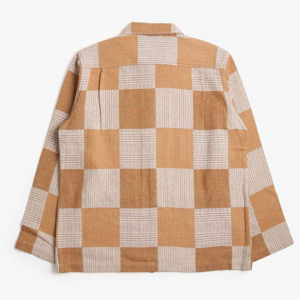 Universal Works Easy Jacket - Sand Japanese Patchwork – Urban Industry