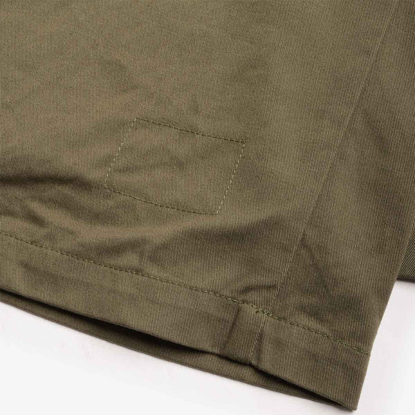 Universal Works Three Button Jacket - Light Olive Twill – Urban Industry